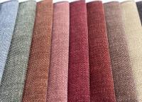 China 100% Polyester Suede Sofa Fabric Red Suede Upholstery Fabric for sale