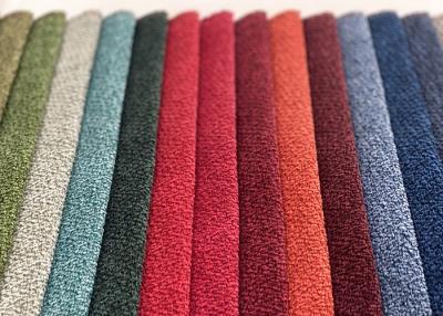 China 310gsm Red Chenille Upholstery Fabric Breathable Waterproof for sale