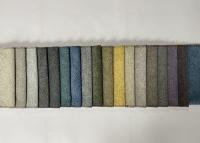 China 30cm 100 Polyester Upholstery Fabric , 300gsm Blue Chenille Upholstery Fabric for sale