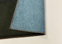 China 30cm 100 Polyester Upholstery Fabric , 300gsm Blue Chenille Upholstery Fabric for sale