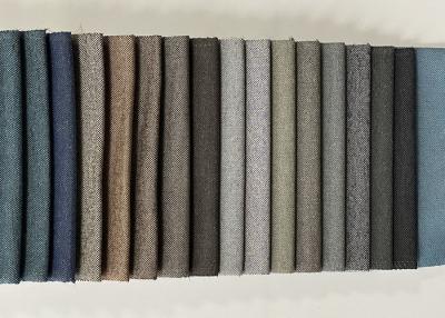 China SGS Polyester Linen Upholstery Fabric Home Sewing Woven Knit Fabric for sale