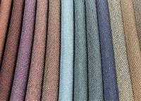 China SGS Polyester Linen Upholstery Fabric Home Sewing Woven Knit Fabric for sale