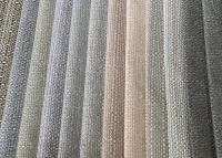 China 145cm Heavy Weight Linen Upholstery Fabric Yarn Dyed Sofa Textile Cloth for sale