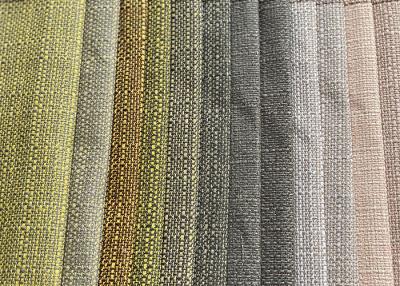 China 145cm Heavy Weight Linen Upholstery Fabric Yarn Dyed Sofa Textile Cloth for sale