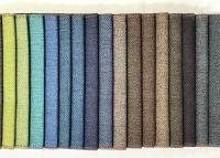China Acrylic Dyed Linen Sofa Fabric Double Faced Upholstery Seating Cover for sale