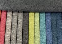 China Acrylic Dyed Linen Sofa Fabric Double Faced Upholstery Seating Cover for sale