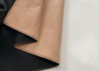 China Knitted Linen Sofa Fabric Flame Retardant Faux Linen Fabric Polyester for sale