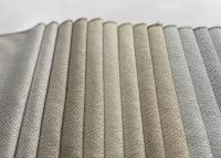 China Modern Plain Linen Sofa Fabric 100 Polyester Linen Fabric Tear Resistant for sale