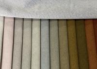 China Knitted Chenille Sofa Fabric , 145cm Green Chenille Upholstery Fabric for sale