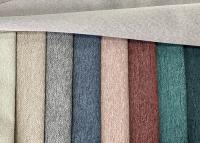 China Colorful Chenille Furniture Fabric Polyester Linen Textiles for sale