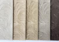 China 100 Polyester Velvet Sofa Fabric 3D Embossed Velvet Upholstery Fabric for sale