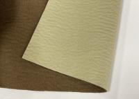 China Elastic PU Leather Upholstery Fabric Eco Friendly Water Resistant for sale