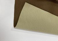 China Elastic PU Leather Upholstery Fabric Eco Friendly Water Resistant for sale