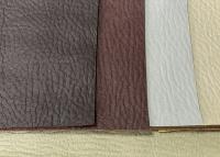 China Elastic PU Leather Upholstery Fabric Eco Friendly Water Resistant for sale