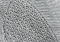 China Ticking Polyester Mattress Fabric Breathable Jacquard Upholstery Fabric for sale
