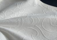 China 240cm Polyester Mattress Fabric , Heavyweight Double Knit Jacquard Fabric for sale