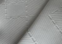 China Yarn Dyed Polyester Mattress Fabric Jacquard 100 Polyester Knitted Fabric for sale