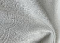 China Bed Border Waterproof Mattress Fabric Heavyweight 100% Polyester for sale