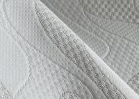 China Heavyweight Polyester Mattress Fabric Microfiber Embossed Upholstery Fabric for sale