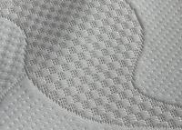China Heavyweight Polyester Mattress Fabric Microfiber Embossed Upholstery Fabric for sale