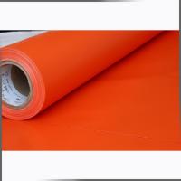 China Waterproof PVC Coated Tarpaulin Fabric , 5m Fire Resistant Tarp Camping for sale