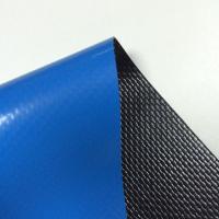 China Sunproof PVC Coated Tarpaulin Fabric Truck Tent Automatic Door Sheet for sale