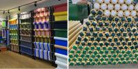 China Tear Resistant PVC Coated Tarpaulin , 5m Heavy Duty Truck Tarpaulin for sale