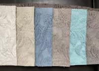 China 280cm Cotton Linen Jacquard Fabric 100% Polyester Tear Resistant for sale