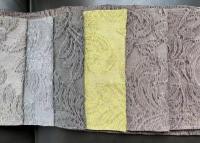 China 280cm Cotton Linen Jacquard Fabric 100% Polyester Tear Resistant for sale