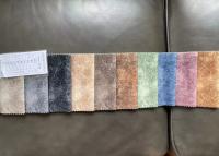 China 145cm Suede Sofa Fabric Waterproof Grey Suede Upholstery Fabric for sale