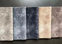 China 145cm Suede Sofa Fabric Waterproof Grey Suede Upholstery Fabric for sale