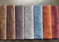 China Woven Suede Sofa Fabric , 330gsm Heavy Microsuede Fabric for sale