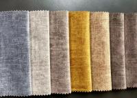 China Woven Suede Sofa Fabric , 330gsm Heavy Microsuede Fabric for sale