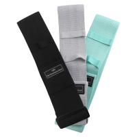 China Gray Latex Yoga Stretching Strap Rehabilitation Training Belt Bands for sale
