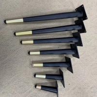 China 22mm Furniture Parts Mid Century Vintage Modern Gold Metal Furniture Legs for sale