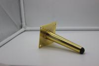 China 22mm Furniture Parts Mid Century Vintage Modern Gold Metal Furniture Legs for sale