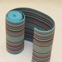 China 7cm Upholstery Elastic Webbing Green Sofa Webbing Belt for sale