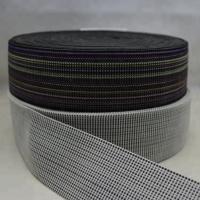 China 7cm Upholstery Elastic Webbing Green Sofa Webbing Belt for sale