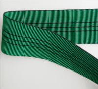 China Green Upholstery Elastic Webbing PP 2 Inch Polypropylene Webbing for sale