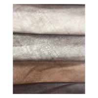 China 400gsm Microfiber Suede Upholstery Fabric Printed Pattern Artificial Suede Fabric for sale