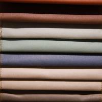 China Velvet Suede Sofa Fabric , Blackout Brown Suede Upholstery Fabric for sale