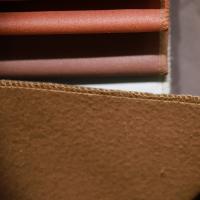 China Velvet Suede Sofa Fabric , Blackout Brown Suede Upholstery Fabric for sale