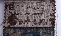 China Shaggy Jacquard Chenille Upholstery Fabric 100% Polyester for sale