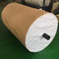 China White PP Woven Bag Roll UV Coated PP Woven Sack Roll for sale
