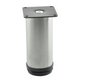 China 300mm Stainless Steel Adjustable Cabinet Feet Silver Polished Chrome Furniture Legs for sale