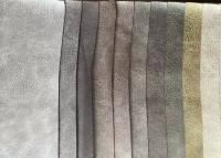 China Foil Printed Suede Fabric Bronzing Sofa Knitted Technics for sale