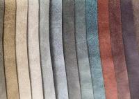 China Foil Printed Suede Fabric Bronzing Sofa Knitted Technics for sale
