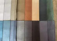 China Microfiber Faux Suede Sofa Fabric 100% Polyester For Micro Shoe Making for sale