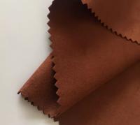 China Heavy 260-280gsm Weft Knitted Suede Sofa Fabric For Home Textile for sale