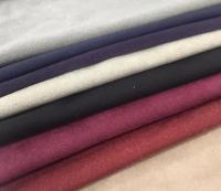 China Heavy 260-280gsm Weft Knitted Suede Sofa Fabric For Home Textile for sale